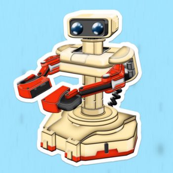 R.O.B Sticker – Fold Up Toys