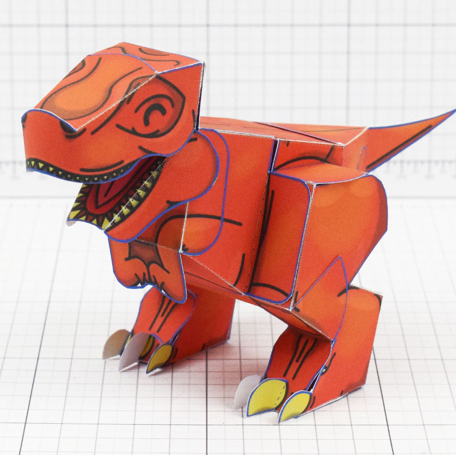 *Educational Dinosaurs – Fold Up Toys