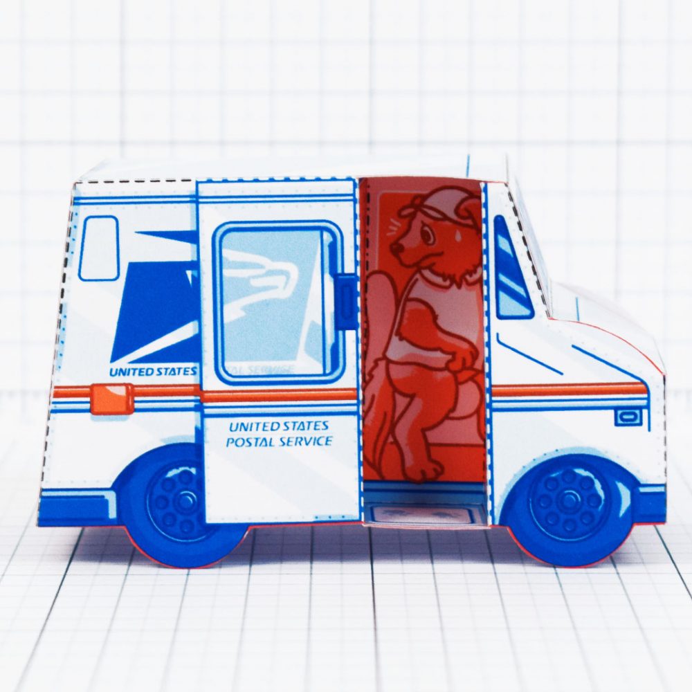 You’ve Got Mail – USPS Van – Fold Up Toys