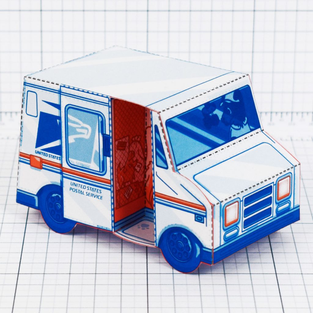 You’ve Got Mail – USPS Van – Fold Up Toys