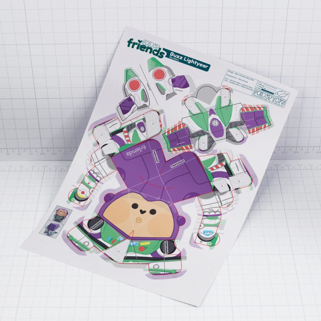 Toy Story – Fold Up Friends – Fold Up Toys
