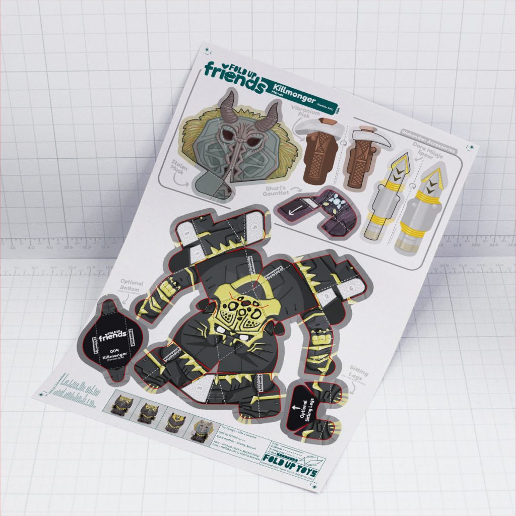 Killmonger – Black Panther – Fold Up Toys