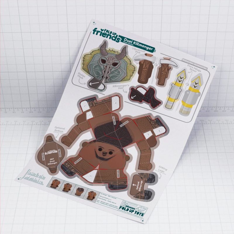 Duel Killmonger – Fold Up Toys