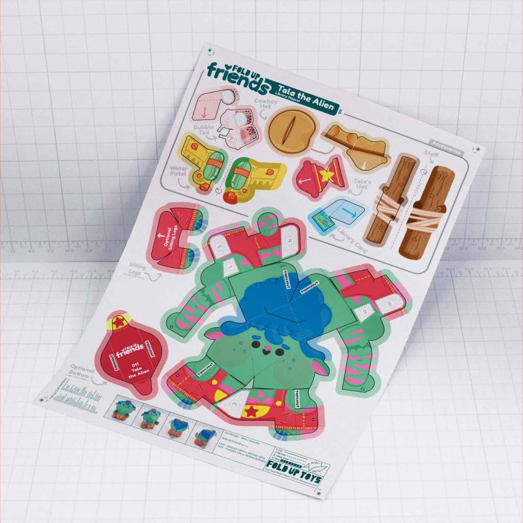 Tala the Alien – Fold Up Toys